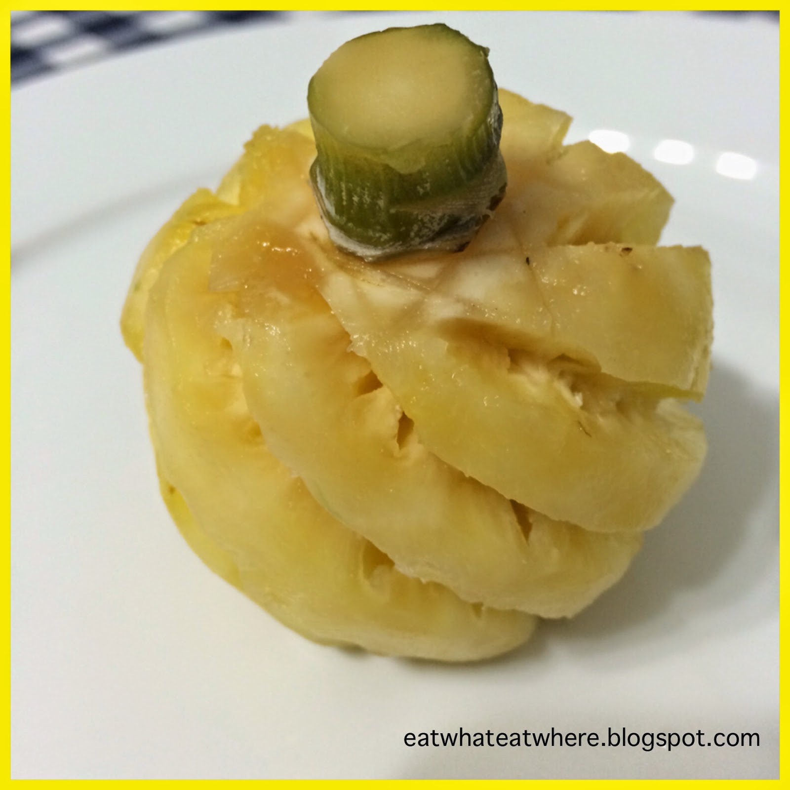 Eat what, Eat where?: Just One Food - Mini Pineapple